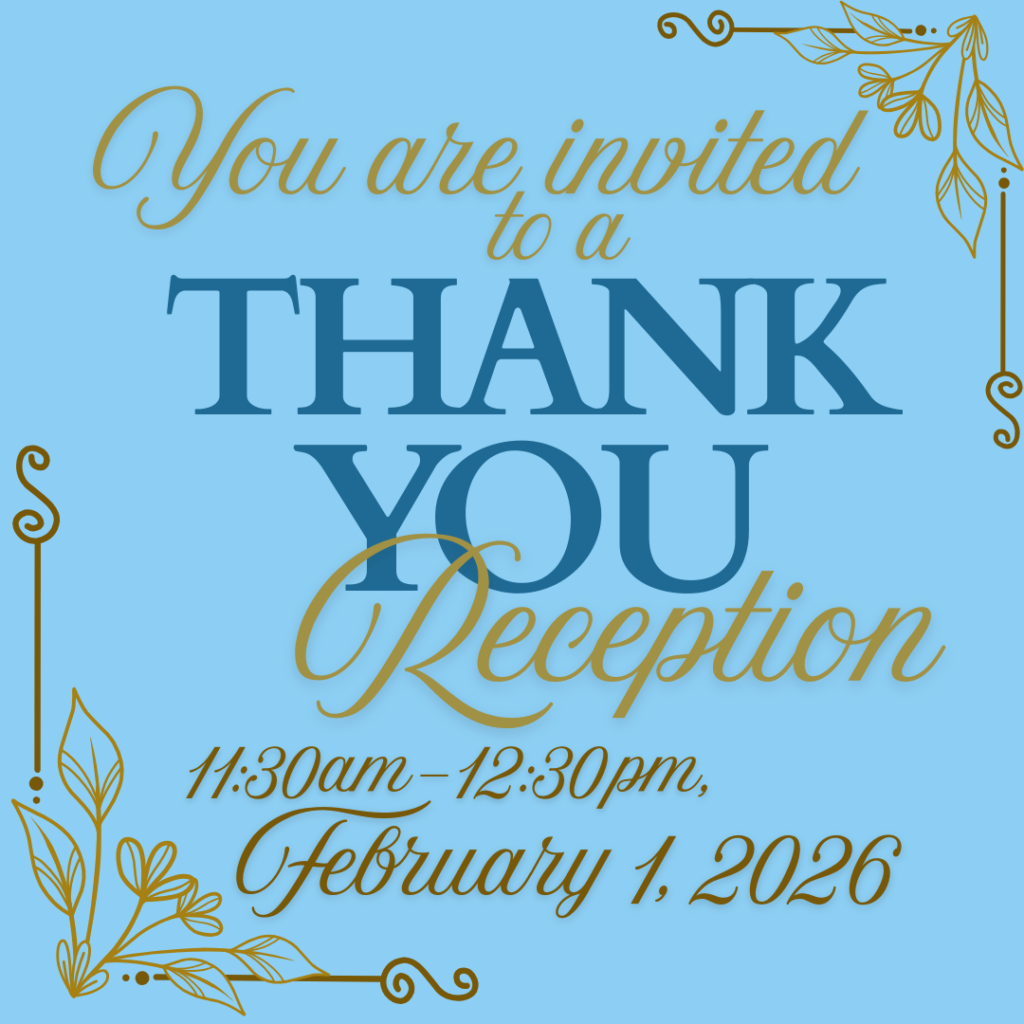 All Are Invited January 23, 2026